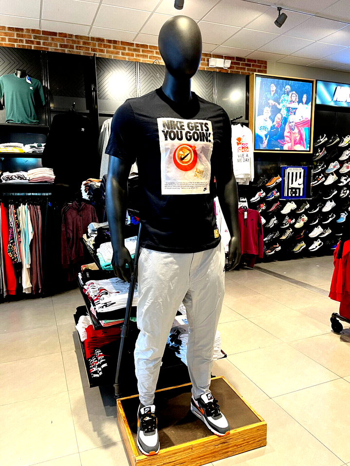6FT4 Gray Male Muscular Full Body Abstract Heavy Duty Plastic Mannequin ...