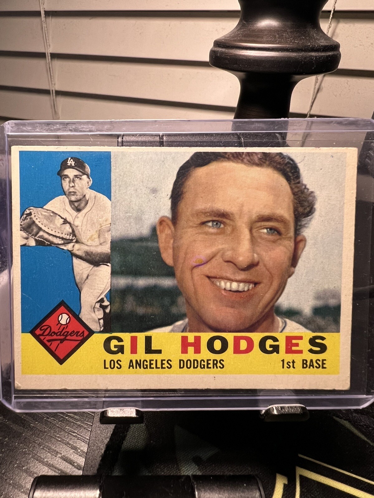 1960 Topps Gil Hodges #295 Los Angeles Dodgers | eBay