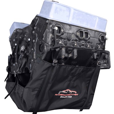 UNIVERSAL ENGINE DIAPER BLANKET 6 STRAP BIG BLOCK SMALL BLOCK DOOR CARS ...