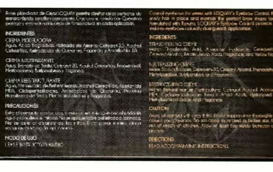 PLANCHADO DE CEJAS CON QUERATINA LÒQUAY-EYEBROW CONTROL WITH KERATIN ...