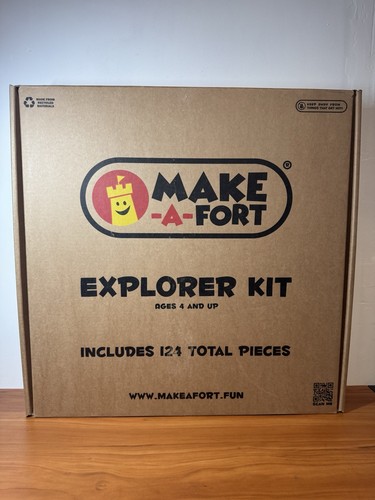 Make-A-Fort Explorer Kit Build Really Big Forts Kids Makeafort Endless ...