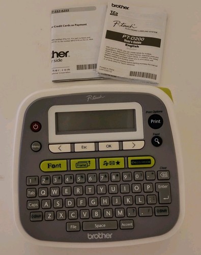 Brother P-Touch Model PT-D200 Label Printing System for Home & Office ...