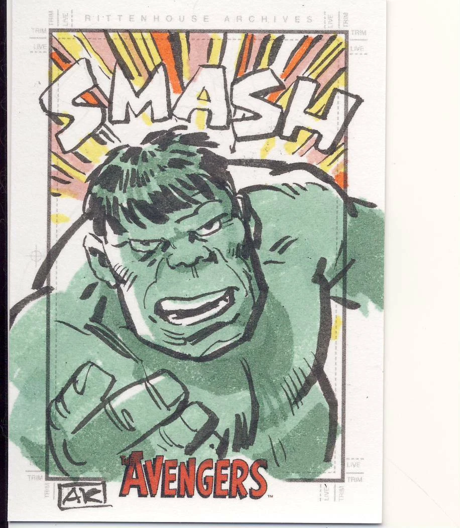 Hulk Smash Sketch