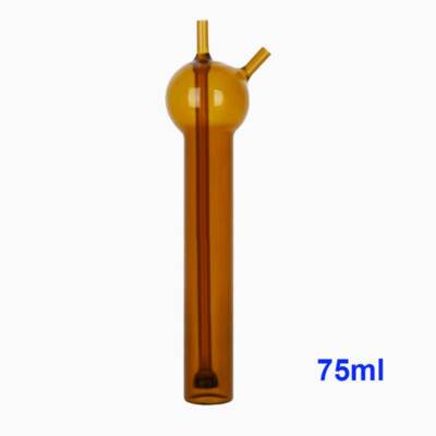 75ml Amber Glass SO2 Gas Collecting Bottle Gaseous Absorption Tube | eBay