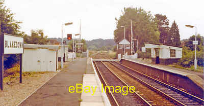 Photo 6x4 Blakedown station, 1983 View NE, towards Stourbridge Junction ...