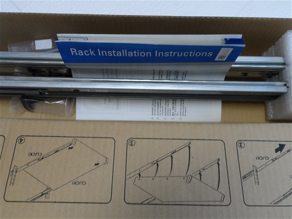 NEW SLIDING READYRAILS RAILS II 1U A7 DELL POWEREDGE R640 SERVER 81WCD ...