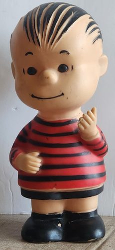 Vintage 1950s Peanuts Linus 8.5" Vinyl Figure United Feature Syndicate ...