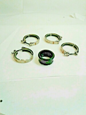Seal 7095474C1 & 4" Stainless Steel V-Band Clamp(4) 23607 0337 | eBay