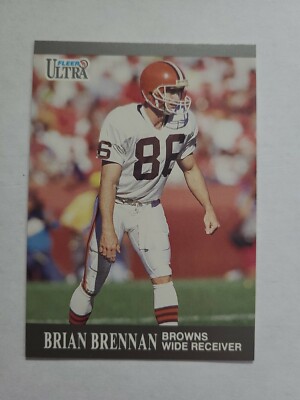BRIAN BRENNAN 1991 FLEER ULTRA FOOTBALL CARD # 25 D8791 | eBay