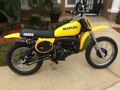 1976 1977 Suzuki RM80 tank sticker decal set VMX AHRMA WORKS MX RM 80 ...