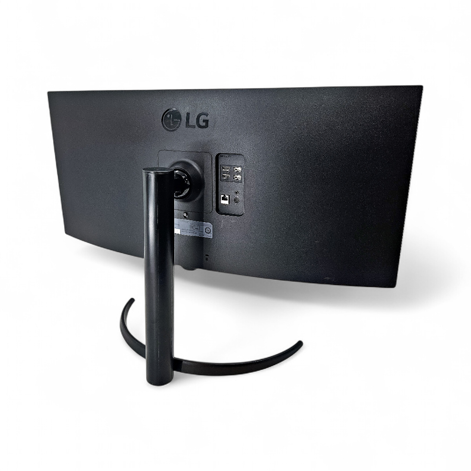 LG 34" WQHD IPS Curved Smart Monitor with MyView 100Hz 5ms Black ...