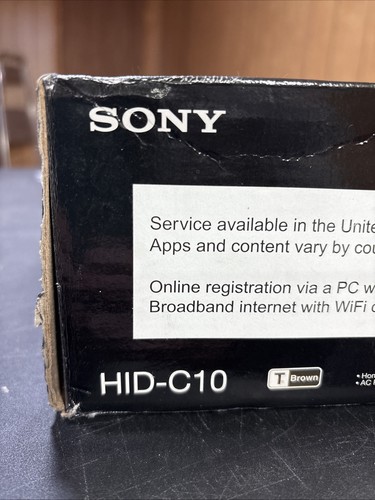 Sony Dash Personal Internet Viewer HID -C10 (New Opened Box) WiFi ...