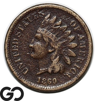 1860 Indian Head Cent Penny, Pointed Bust | eBay