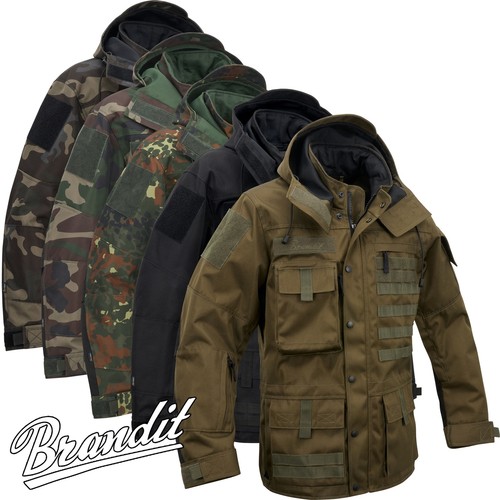 Brandit Herren Performance Jacke Nässeschutz Kälteschutz Army Outdoor ...