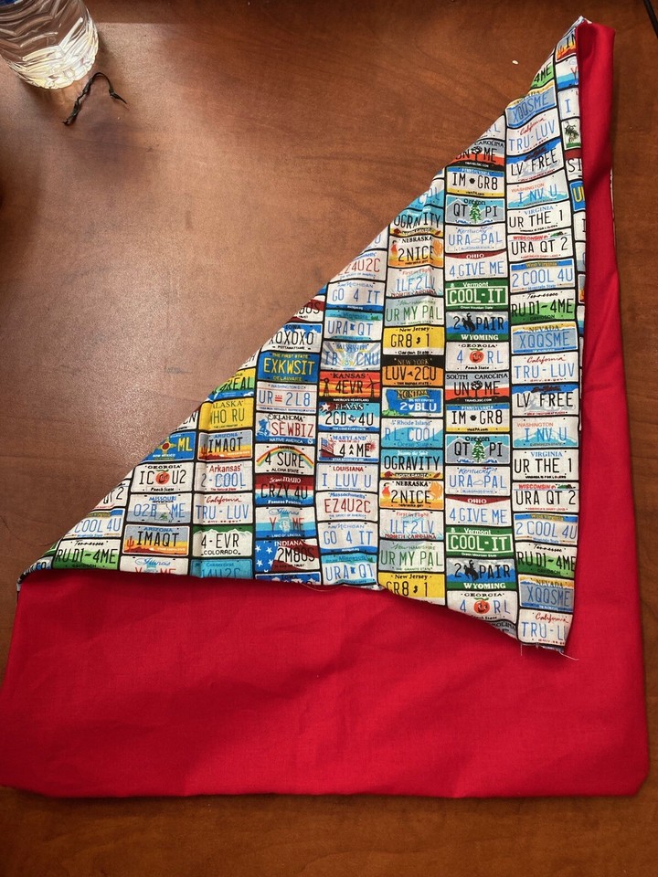 License Plate Bed Pillow | eBay