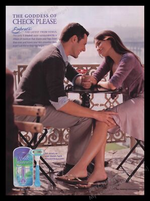 Gillette 2000s Print Advertisement Ad 2009 Venus Razor Smooth Legs ...