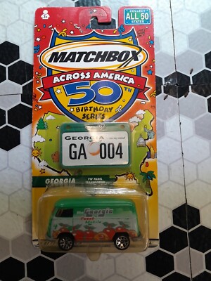 Matchbox Across America 50th Birthday Series GEORGIA VW PANEL ...