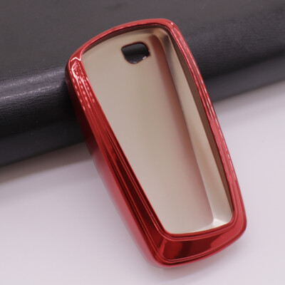TPU Car Remote Key Case Red For BMW F30 F20 X1 X3 X5 X6 X7 E30 E34 E90 ...