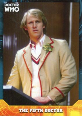 Doctor Who Signature Series Base Card #5 The Fifth Doctor | eBay