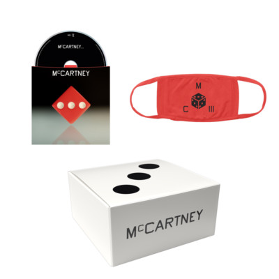 PAUL MCCARTNEY III BOX SET RED EDITION SECRET DEMO CD FACE MASK LIMITED ...