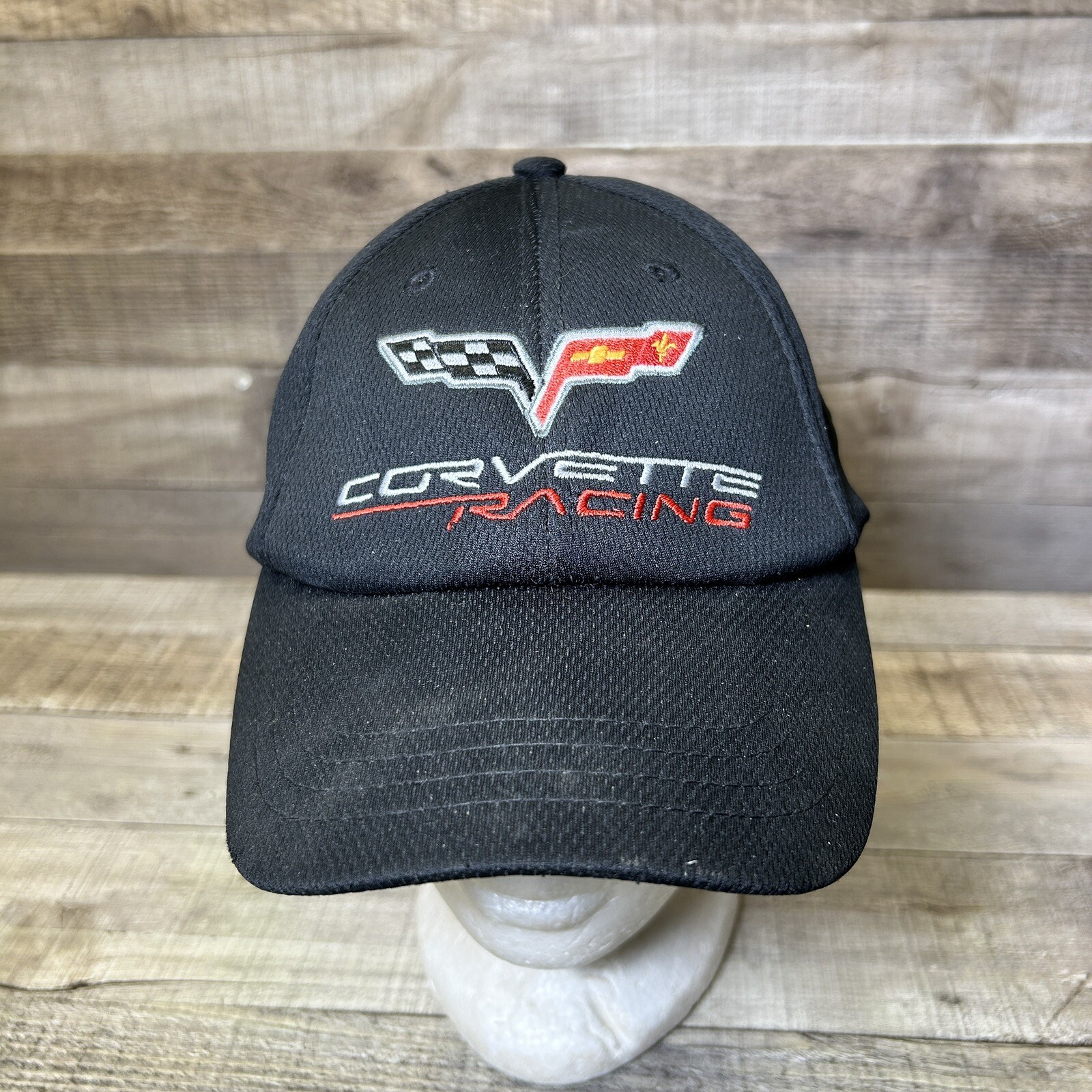 Corvette Racing Logo American Flag Dad Hat Baseball C… - Gem