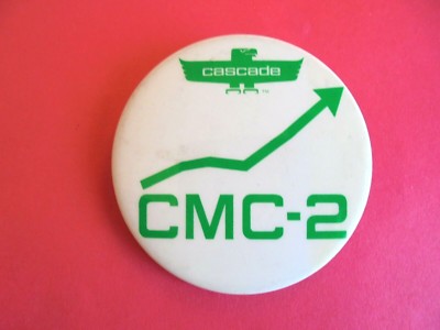 Vintage Cascade College Portland Oregon Thunderbirds CMC-2 Pinback ...