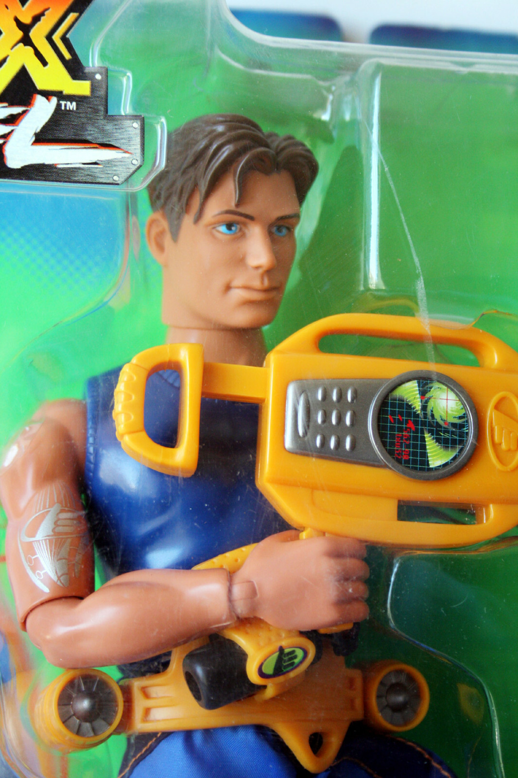 VERY RARE MAX STEEL TORNADO EXPLORER FIGURE MATTEL 2000 EUROPEAN NEW ...