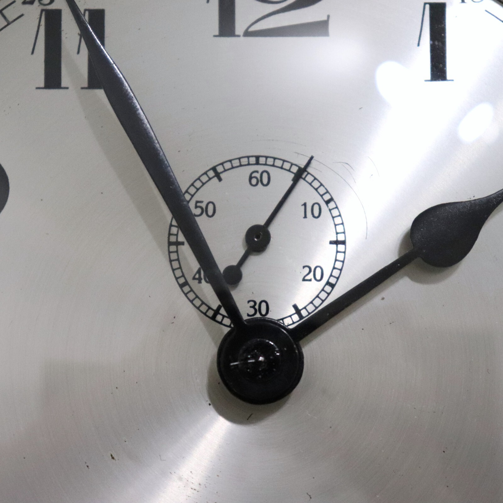 ATO HALLER & BENZING Antique Wall TOP Clock 1920s ELECTRIC! Super RARE ...