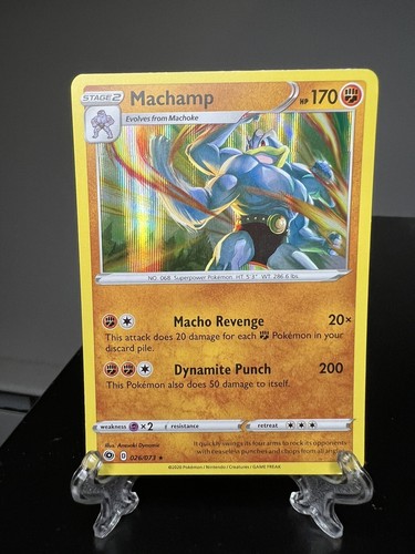 Machamp - Sword & Shield Champions Path - 26/73 - Holo Rare - Pokemon ...