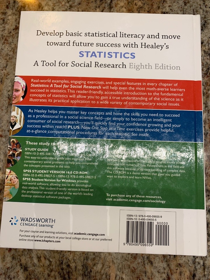 Statistics: A Tool for Social Research by Dr. Healey, Joseph F: Brand ...