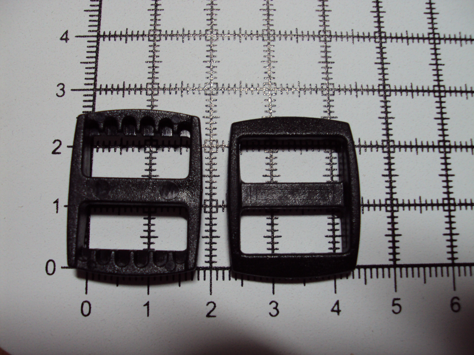 10pcs. Black Plastic 3 Bar Slides Tri Glide Clip Buckles for Webbing ...