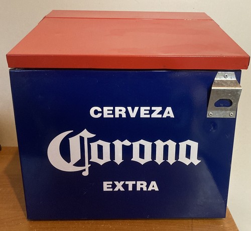 Vintage Look Promo Corona Extra Cerveza Beer Steel Metal Beverage ...