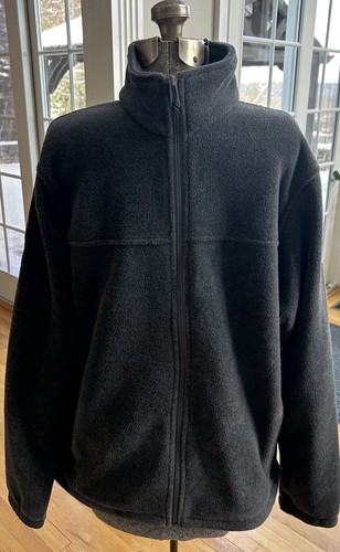 NWT Men’s Columbia Heather Gray Flanker Full Zip Long Sleeve Fleece ...