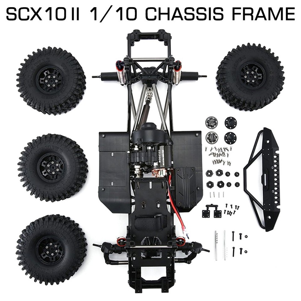 Chassis Frame Wheelbase Mounted For 1/10 SCX10II 90046 RC Crawler Car ...