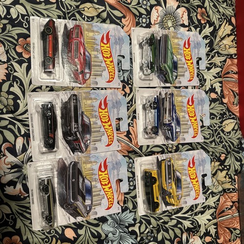 Hot Wheels 2019 Walmart Exclusive Detroit Muscle Cars Complete Set of 6 ...