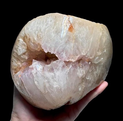 Natural Pink Amethyst Geode - Toothy Cave, Large Points - Over 5 LBS ...