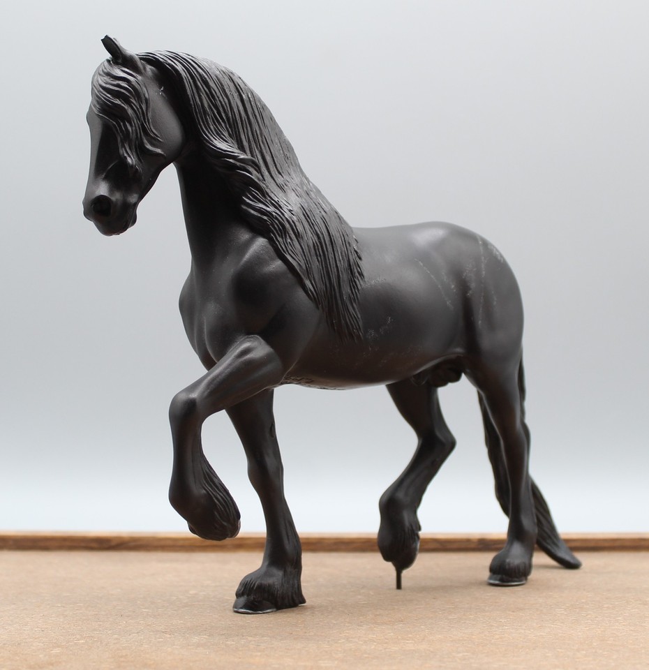 Traditional Artist Resin Model Horse Joritt Friesian by Chris Nandell ...