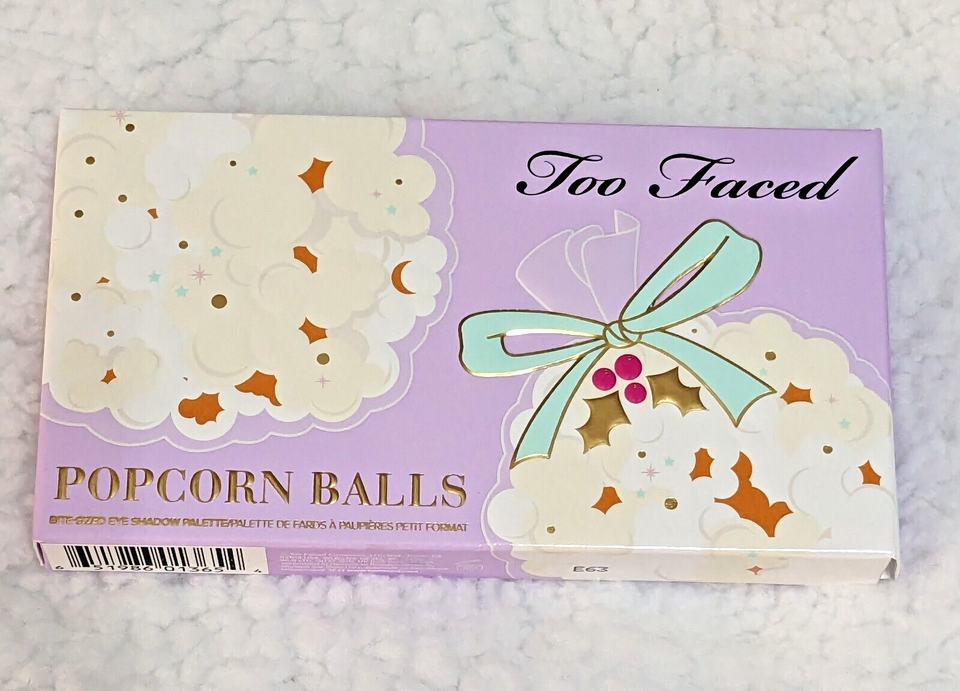 Too Faced Popcorn Balls Bite Sized Eyeshadow Palette 8 Shades BNIB | eBay