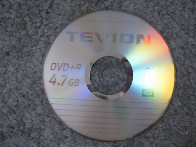 5x Tevion High Quality DVD-R, 1x-16x, 4,70 GB | eBay.de