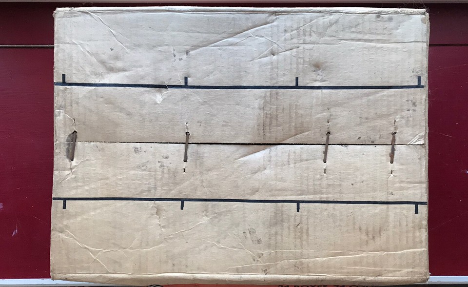 ORIGINAL 1958 Topps Football EMPTY Wax Box Case JIM BROWN Rookie Year ...