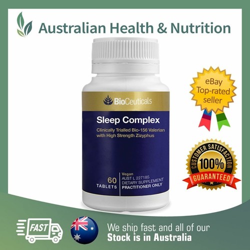 BIOCEUTICALS SLEEP COMPLEX 60 TABLETS + FREE SAME DAY SHIPPING | eBay ...