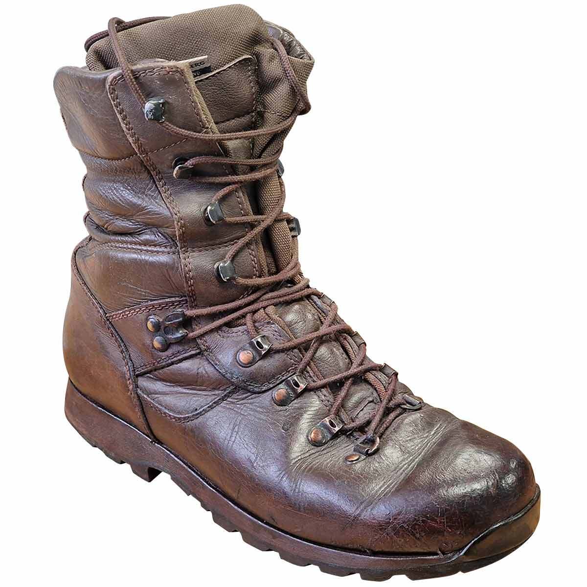 Genuine Military Surplus Combat Boots Brown Cadet Army Hiking Used ...