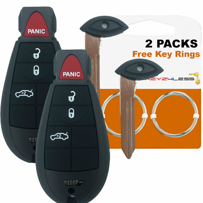 2008 2009 2010 Chrysler 300 2 Keyless Entry Remote Key Fob M3N5WY783X ...
