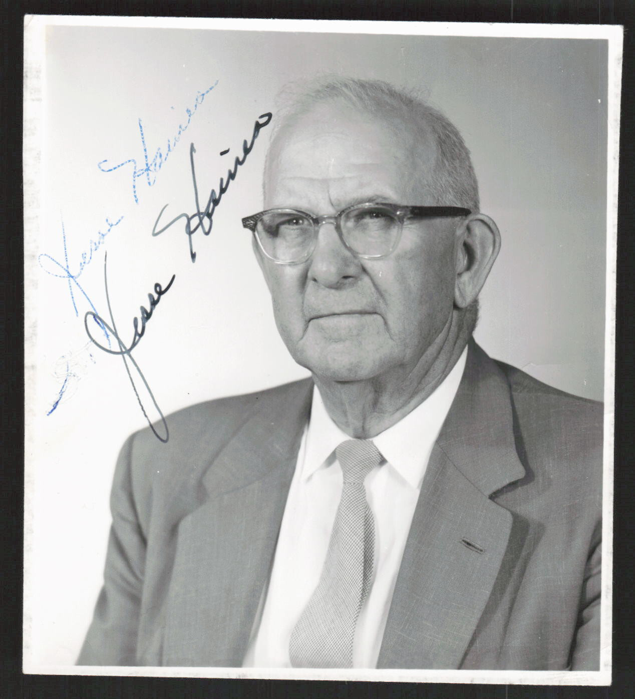Jesse "Pop" Haines Signed Original 4x4.5 Photo Autograph St. Louis ...