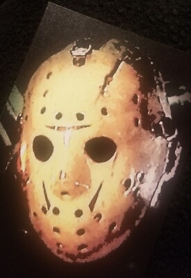 Friday The 13th Jason Voorhees Postcard NEW Horror Creepy 80s | eBay