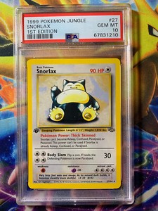 Snorlax 1999 Jungle #27/64 1st Edition Price Guide - Sports Card Investor