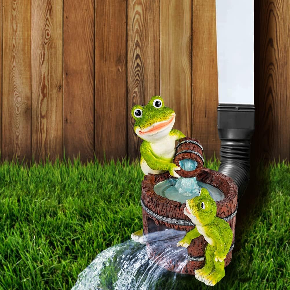 Decorative Gutter Downspout Splash | Shelly Lighting