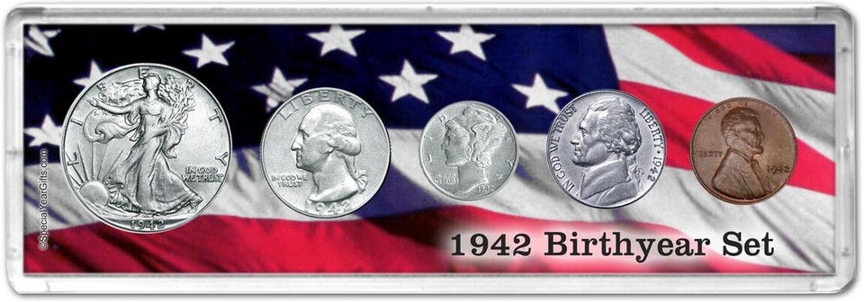 Birth Year Coin Gift Set, 1934-2021 | eBay