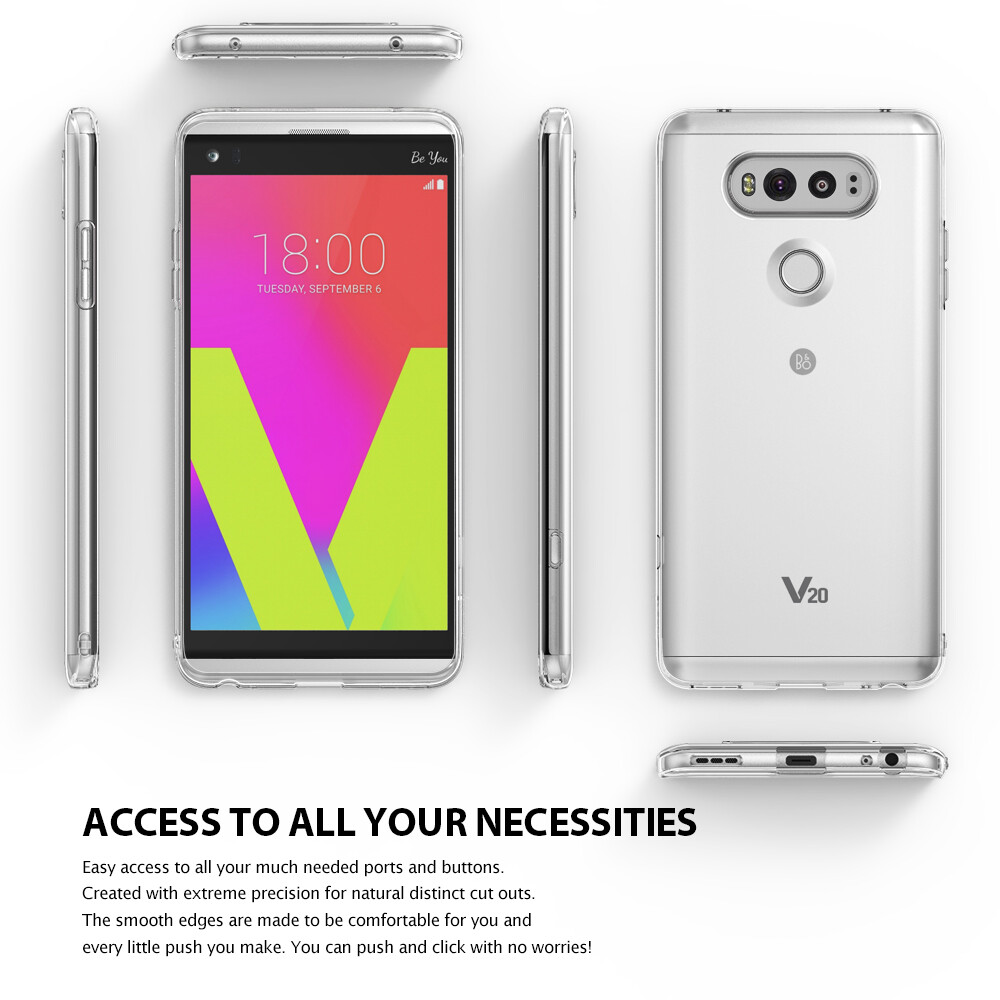 For LG V20 | Ringke [AIR] Extreme Lightweight Flexible TPU Protective ...