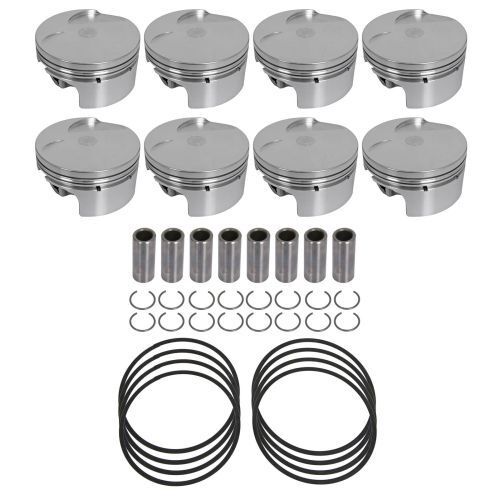 Race Tec Pistons 1000365 AutoTec Flat Top Piston Set, 4.125" Bore, 3. ...